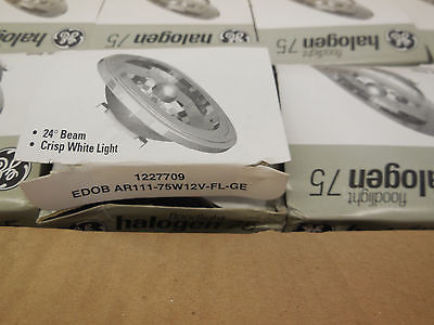 LOT OF 10 NEW GE HALOGEN 75W FLOODLIGHT AR111-75W12V-FL-GE - SB ...