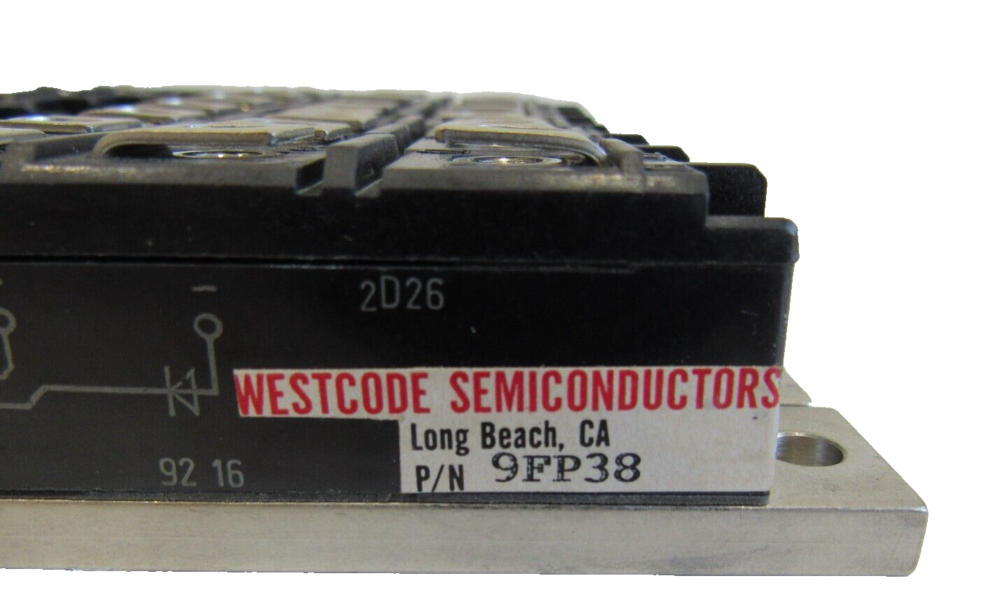 LOT OF 15 WESTCODE SEMICONDUCTORS 9FP38 POWER BLOCK - SB Industrial ...