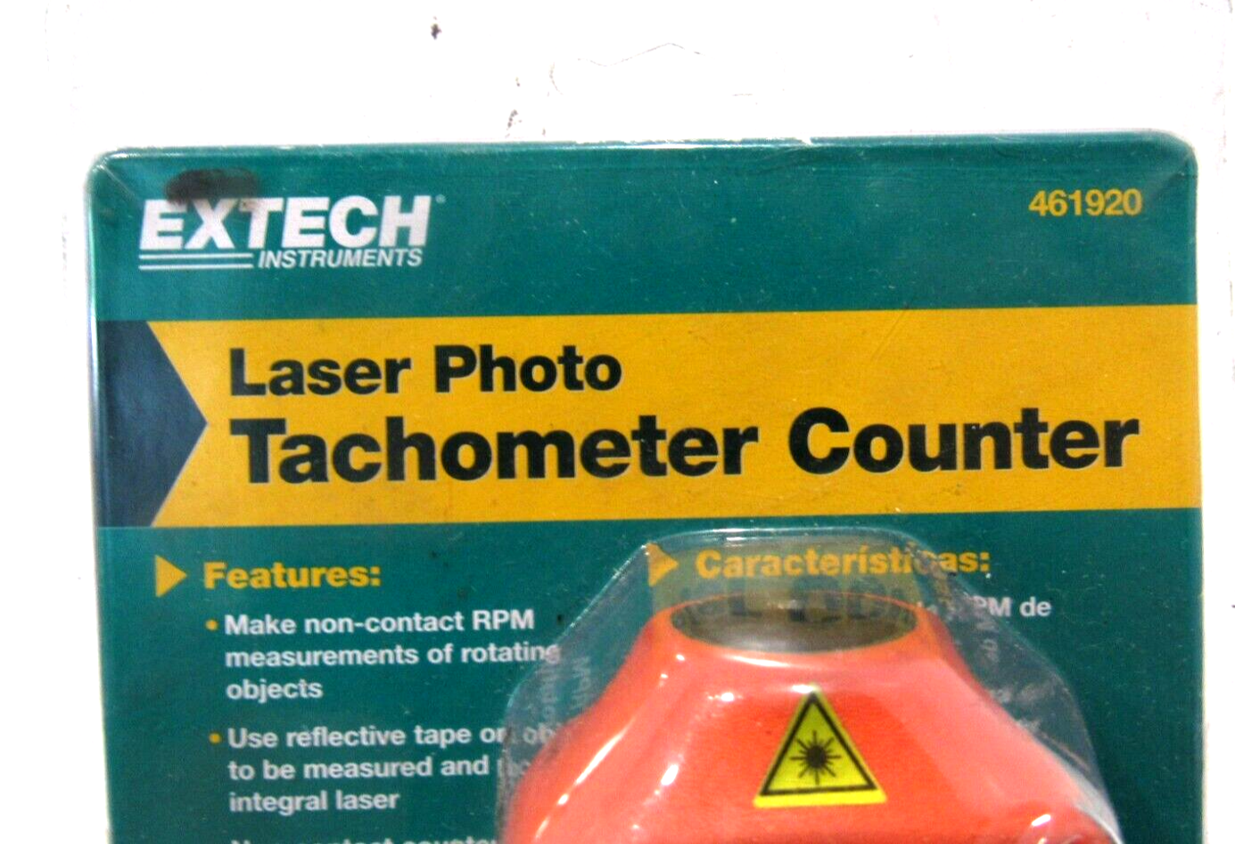 NEW EXTECH 461920 TACHOMETER COUNTER - SB Industrial Supply, Inc.