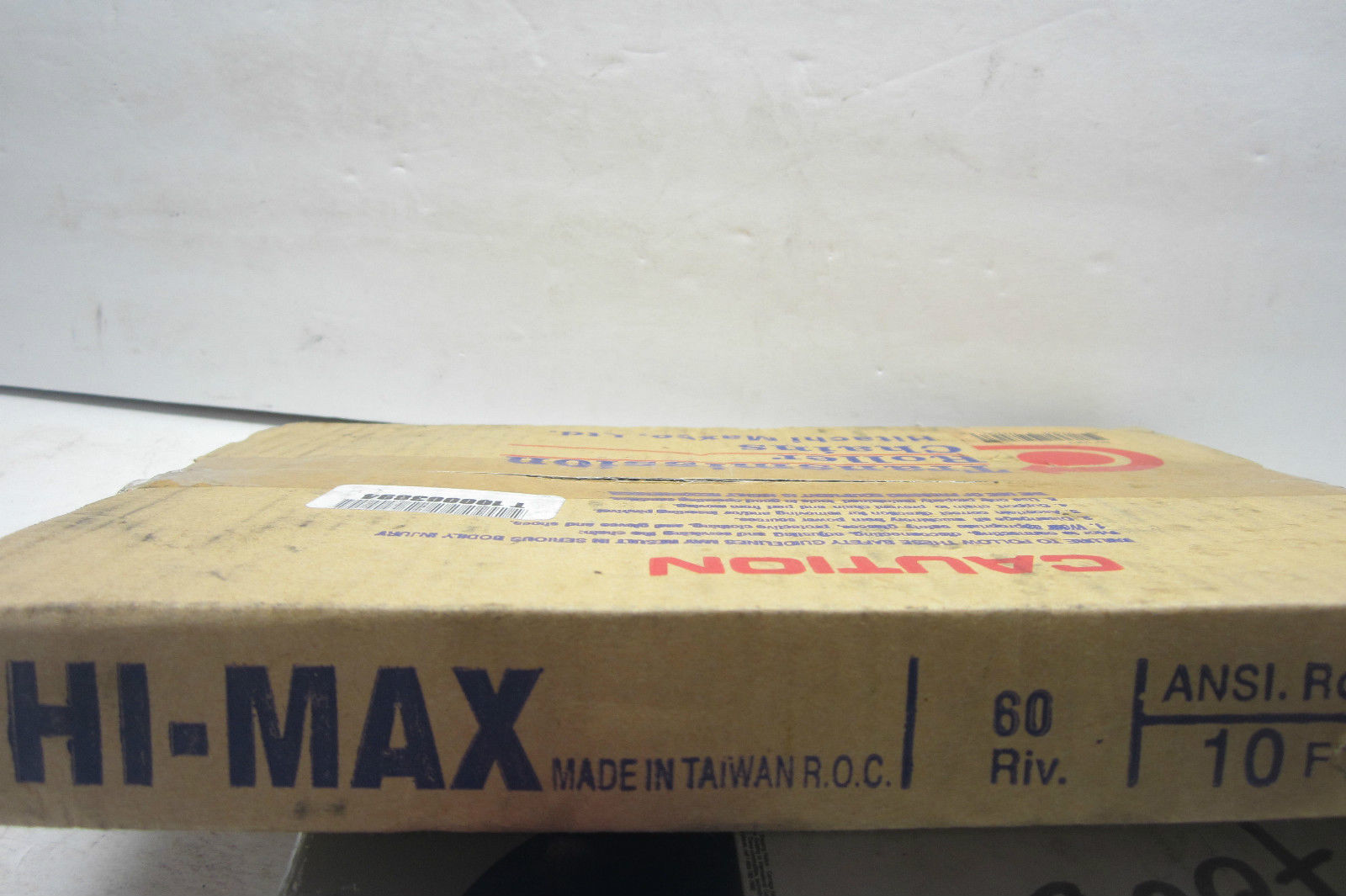 NEW HI-MAX 60 RIV. 10' ROLLER CHAIN - SB Industrial Supply, Inc.