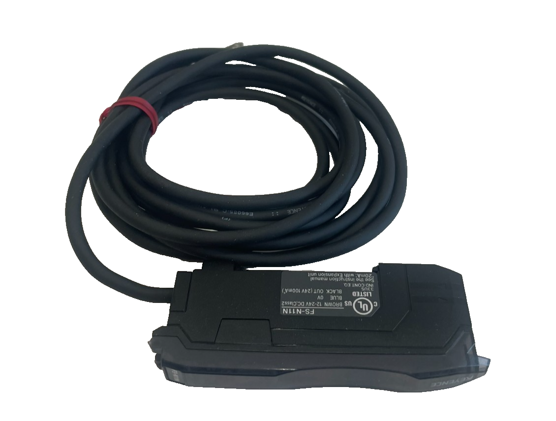 NEW KEYENCE FS-N11N FIBER OPTIC SENSOR FSN11N - SB Industrial Supply, Inc.