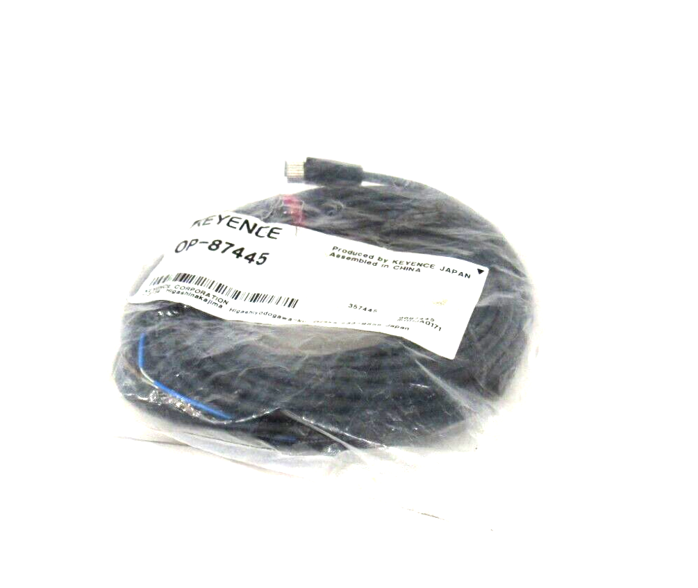 NEW KEYENCE OP-87445 POWER CABLE OP87445 - SB Industrial Supply, Inc.