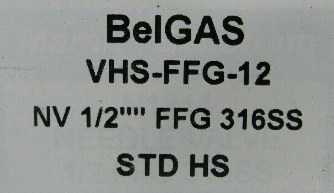 NEW MARSH VHS-FFG-12 BEIGAS VALVE 1/2" 316SS - SB Industrial Supply, Inc.