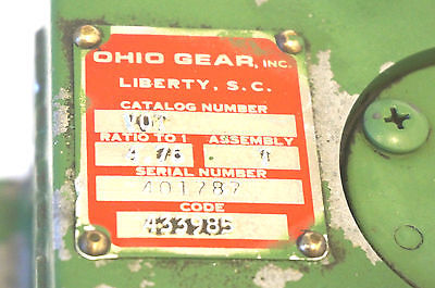 NEW OHIO GEAR VOT GEAR SPEED REDUCER - SB Industrial Supply, Inc.
