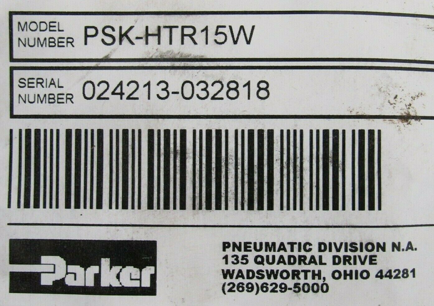 NEW PARKER PSK-HTR15W ACTUATOR SEAL KIT PSKHTR15W - SB Industrial ...