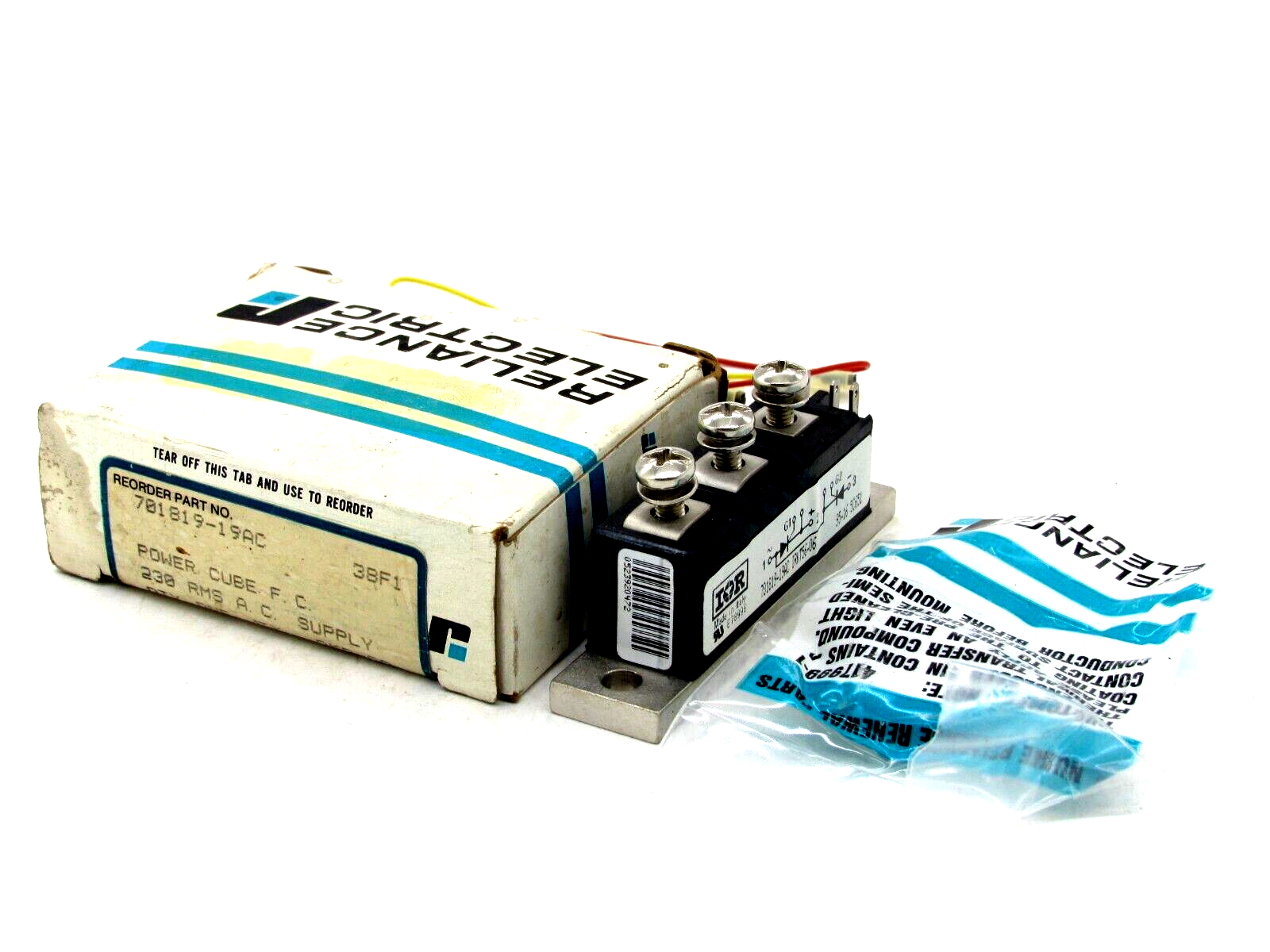 NEW RELIANCE ELECTRIC 701819-19AC POWER CUBE 70181919AC - SB Industrial ...