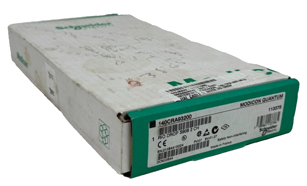 NEW SCHNEIDER / MODICON 140CRA93200 RIO DROP S908 MODULE 2CH - SB ...