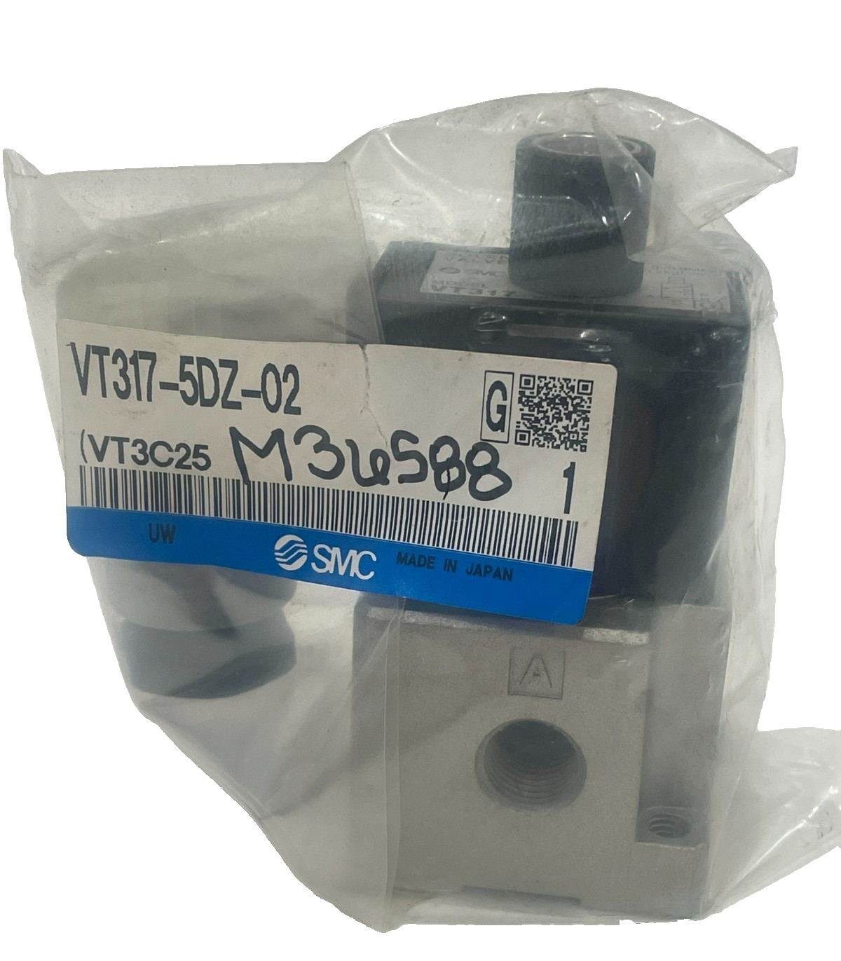 NEW SMC VT317-5DZ-02 SOLENOID VALVE VT3175DZ02 - SB Industrial Supply, Inc.