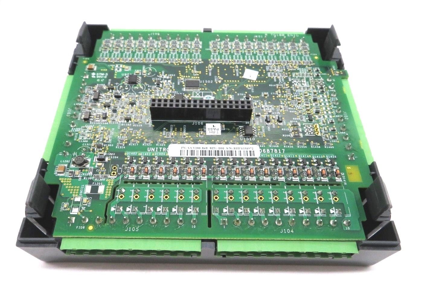 NEW UNITRONICS V200-18-E6B SNAP IN I/O MODULES V20018E6B - SB ...
