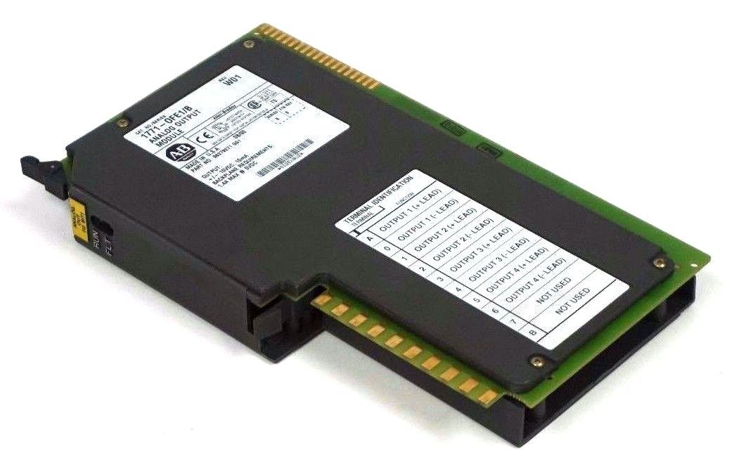 USED ALLEN BRADLEY 1771-OFE1 ANALOG MODULE SER. B, REV. W01, 1771OFE1 ...
