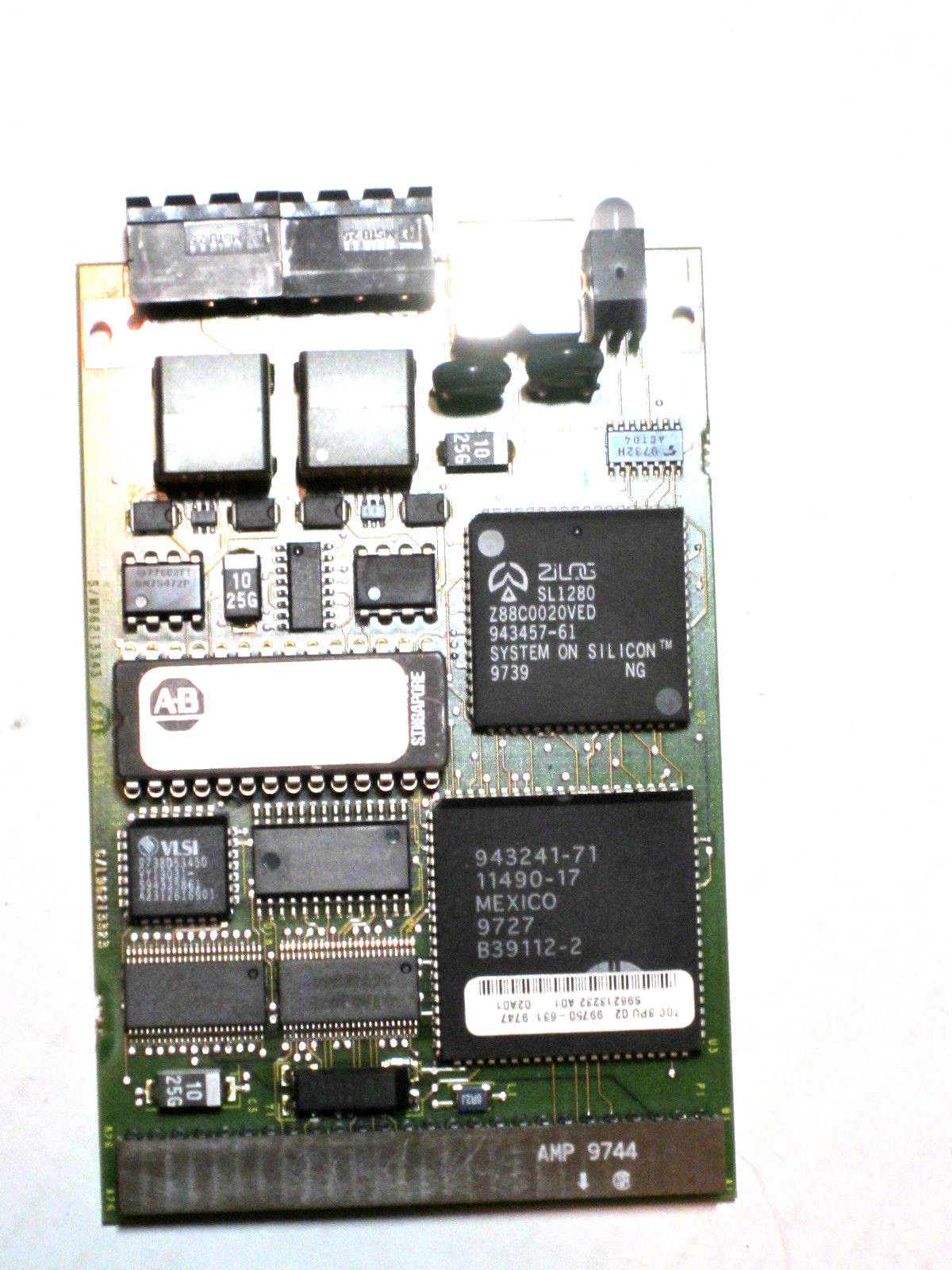 USED ALLEN BRADLEY 96213272 REMOTE I/O BOARD SER. C REV.Q - SB ...