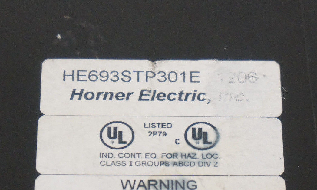 USED HORNER ELECTRIC HE693STP301E OPTICAL ISOLATION MODULE HE693STP301 ...