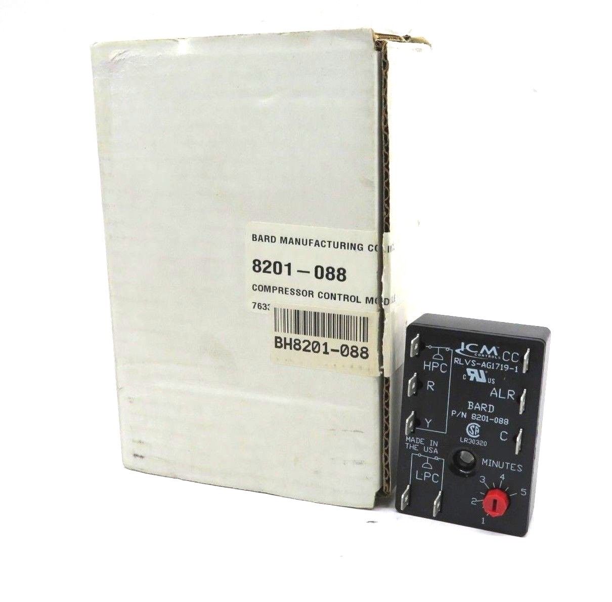 ICM-BARD RLVS-AG1719-1 8201-088 COMPRESSOR CONTROL TIMER RLVSAG17191 ...