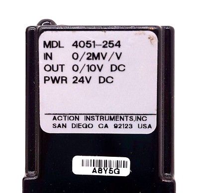 NEW ACTION INSTRUMENTS 4051-254 SIGNAL CONDITIONER 4051254 - SB ...