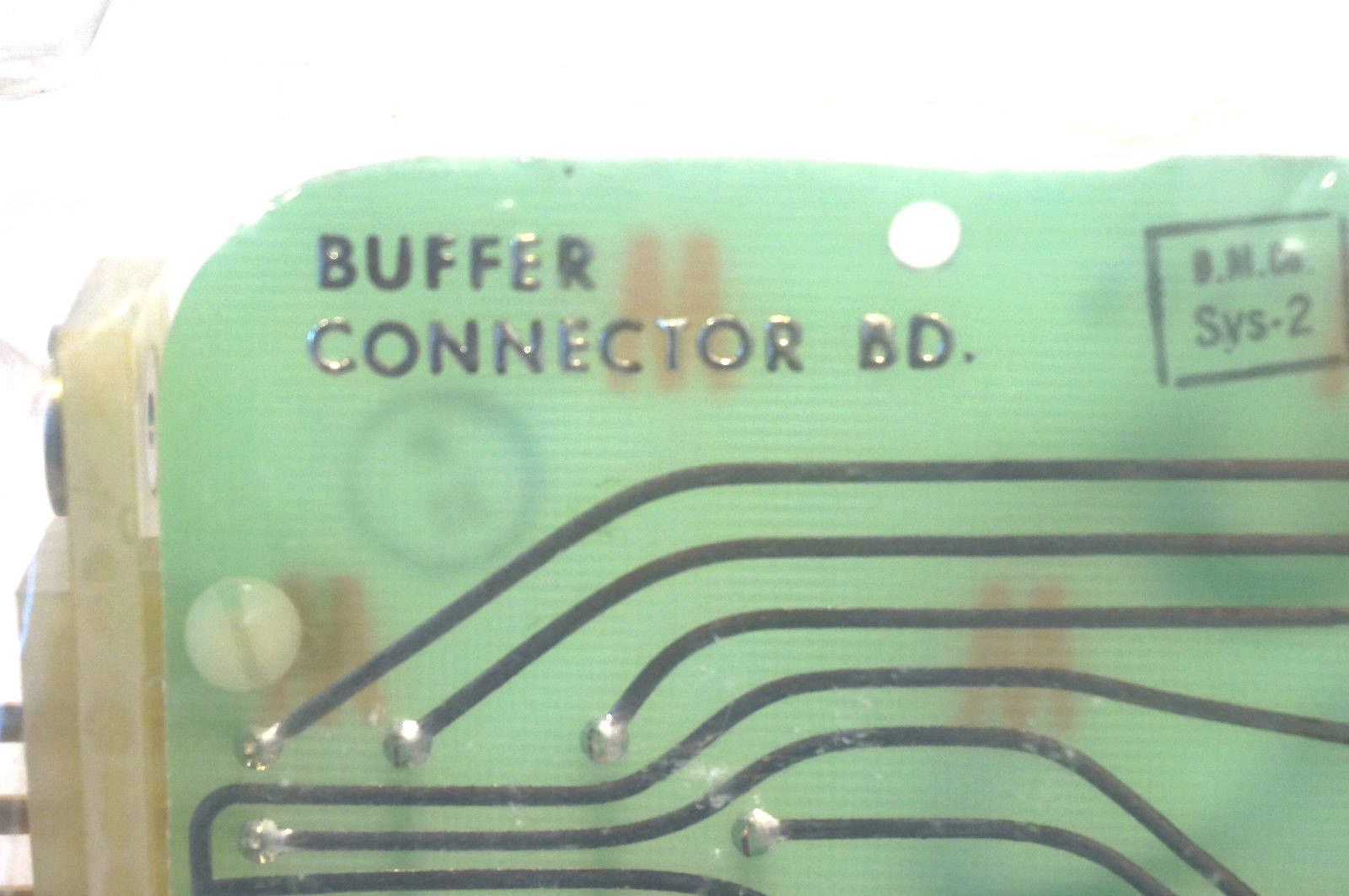 NEW BAILEY CONTROLS 6624607F1 BUFFER CONNECTOR 6624607F1 - SB ...