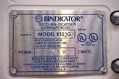 NEW BINDICATOR RSS1GH ROTO-BIN-DICATOR 120V - SB Industrial Supply, Inc.