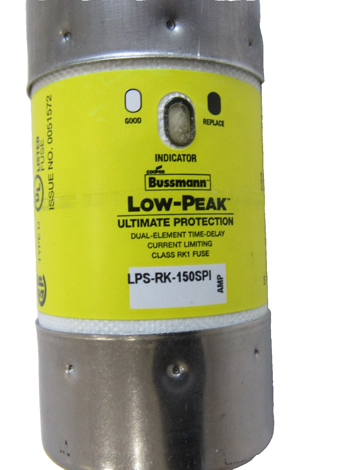 NEW BUSSMANN LPS-RK-150SPI LOW PEAK FUSE LPSRK150SPI - SB Industrial ...