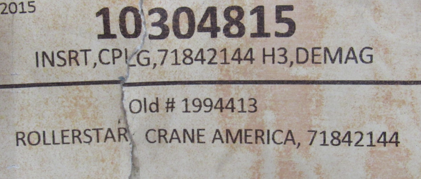 NEW DEMAG 71842144 ROLLER STAR COUPLING - SB Industrial Supply, Inc.
