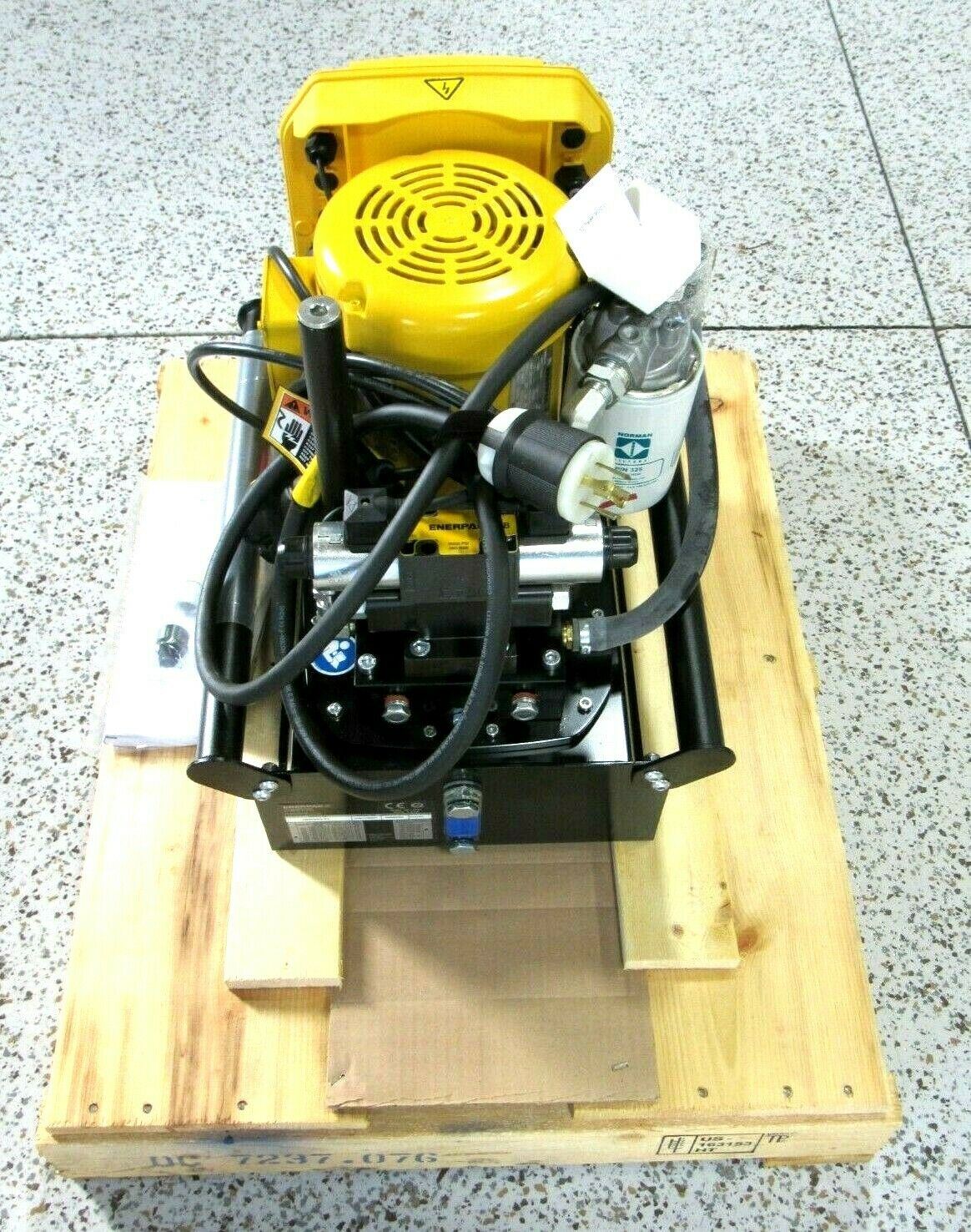 NEW ENERPAC ZW4410FG-FT HYDRAULIC WORK HOLDING PUMP 5000PSI ZW4410FGFT ...