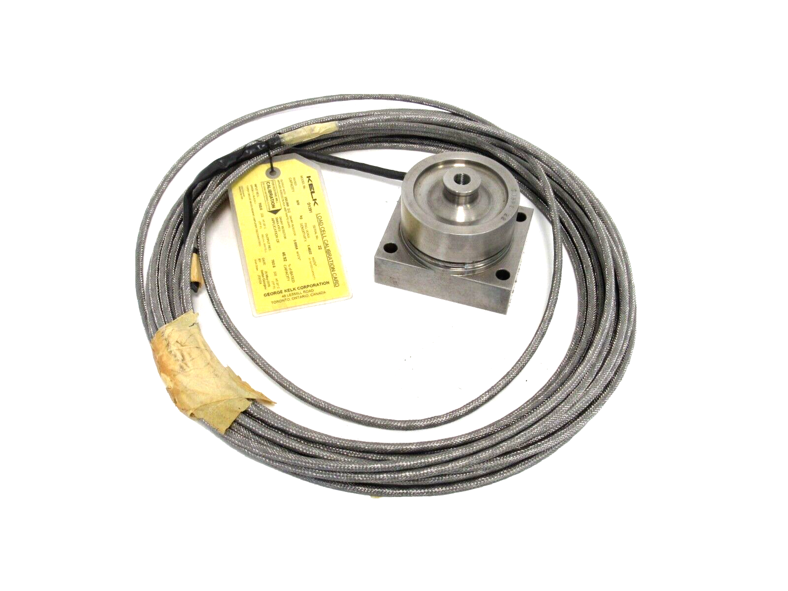NEW KELK D1391 DIAPHRAGM LOAD CELL 900KG - SB Industrial Supply, Inc.