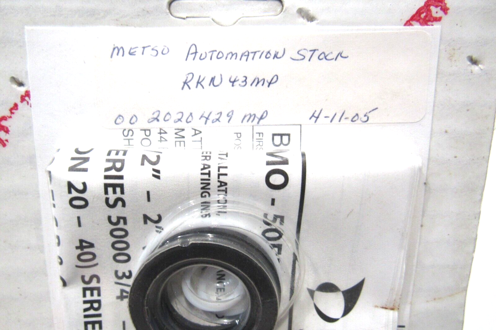 NEW METSO 002020429MP SEAL KIT RKN43MP - SB Industrial Supply, Inc.