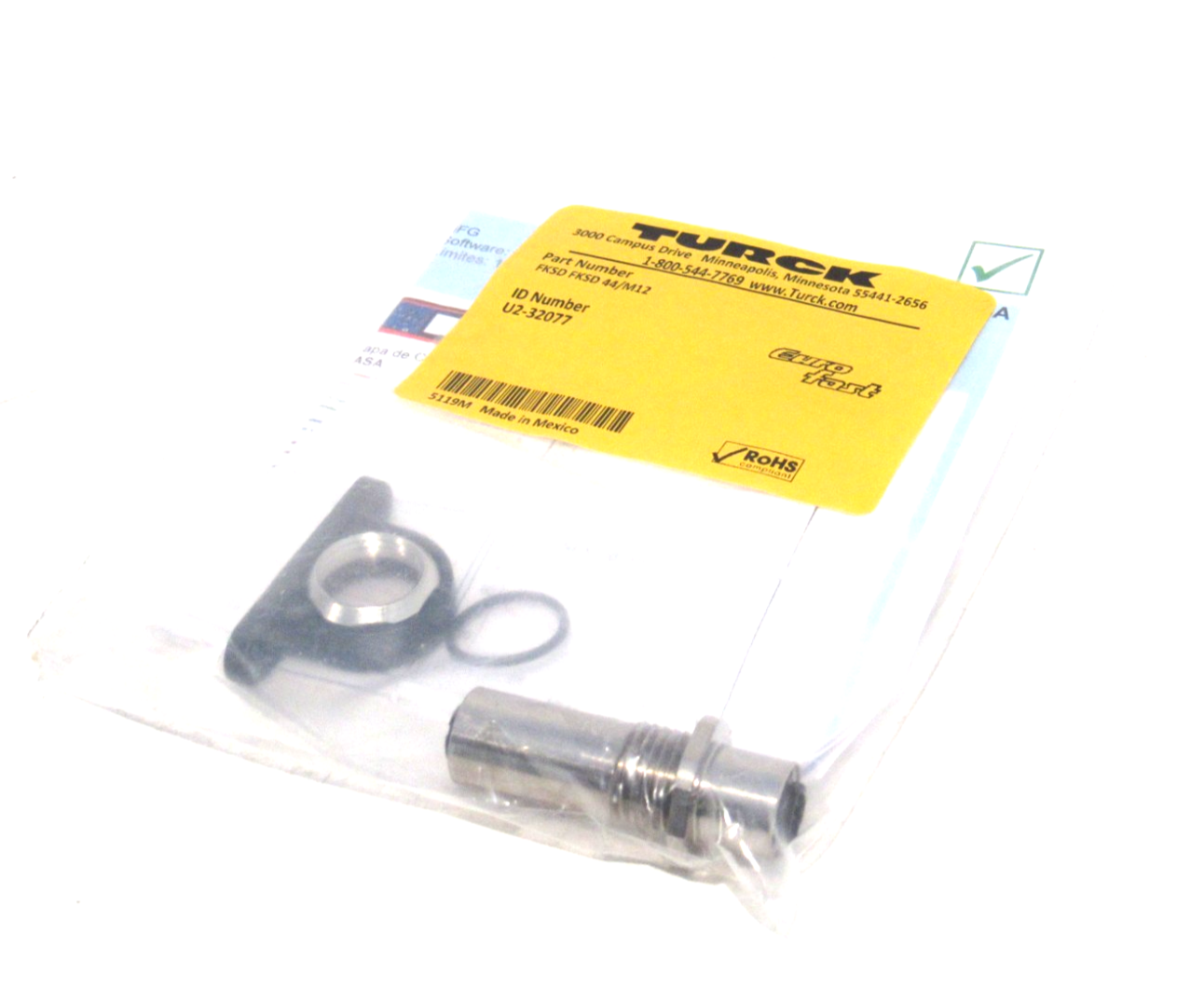 NEW TURCK FKSD FKSD 44/M12 RECEPTACLE U2-32077 FKSDFKSD44M12 - SB ...