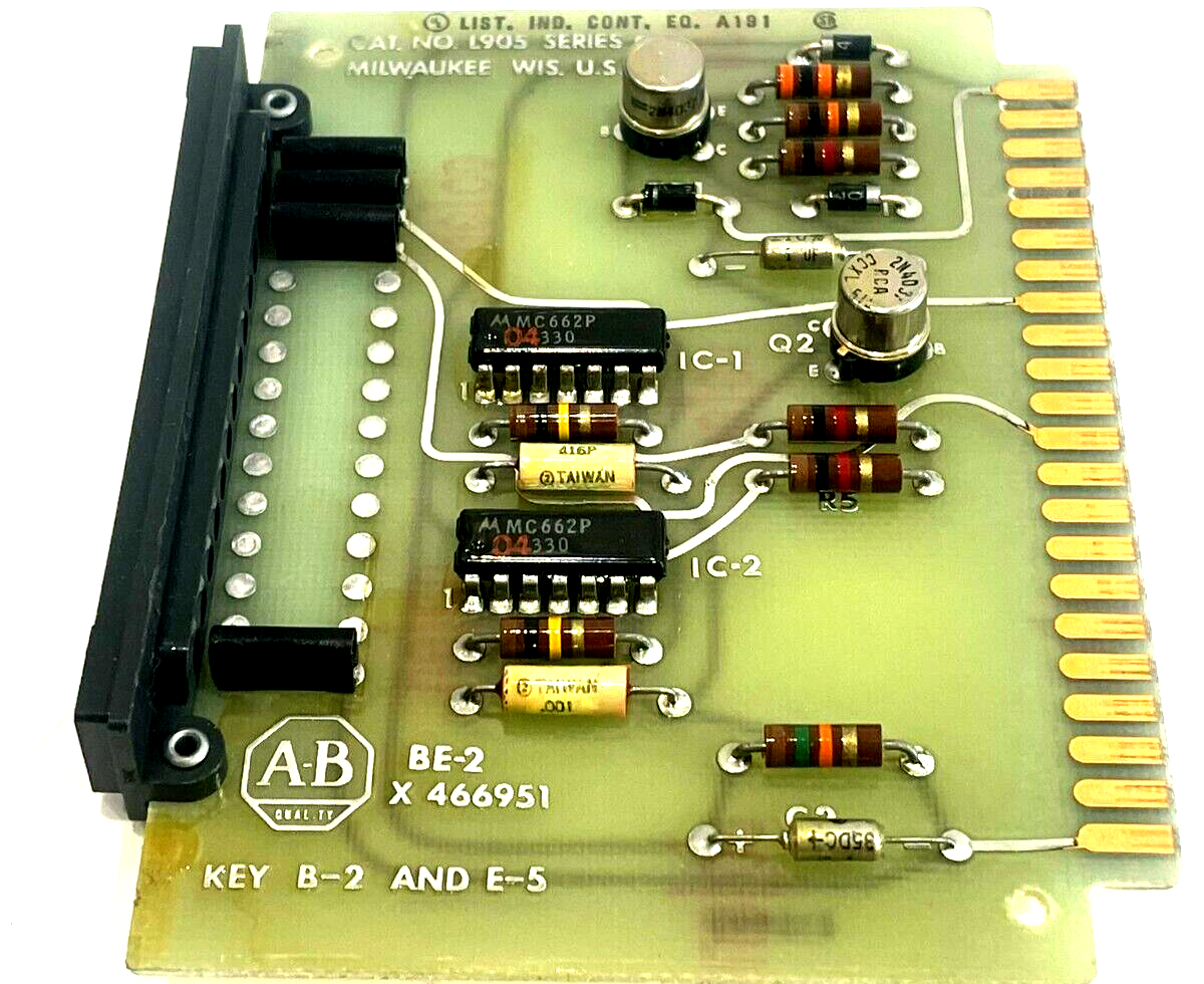 USED ALLEN BRADLEY L905 LOGIC CARD SERIES C X-466951 - SB Industrial ...