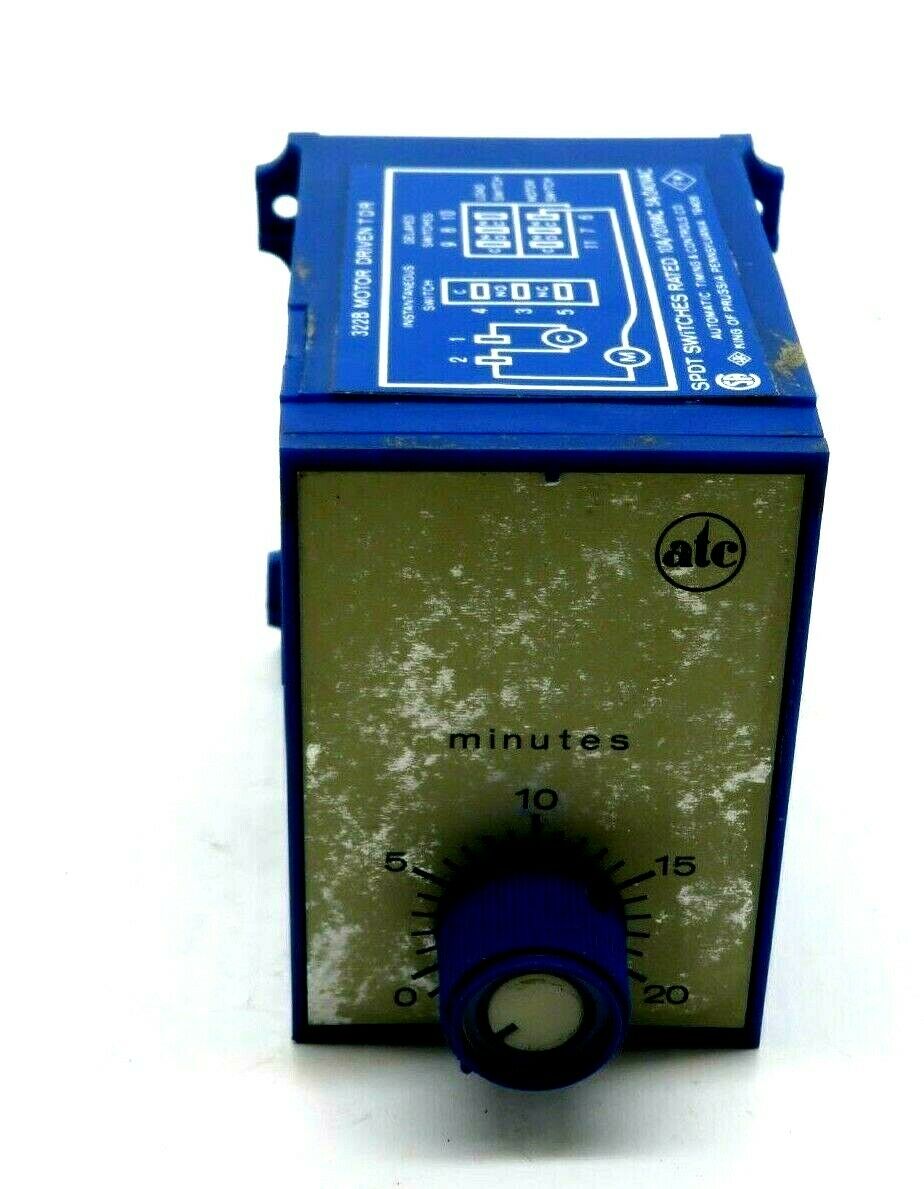 USED ATC 322B MOTOR DRIVEN TDR RELAY - SB Industrial Supply, Inc.