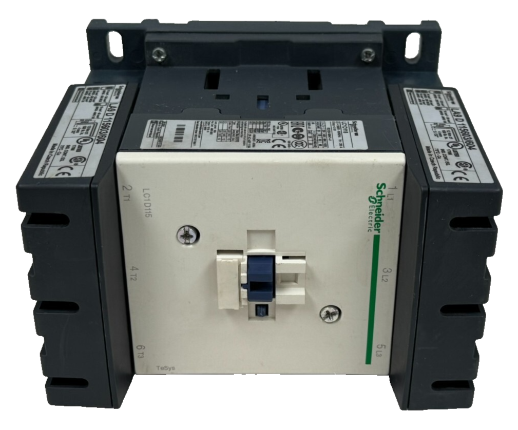 USED SCHNEIDER ELECTRIC LC1D115 CONTACTOR LX1D8G7 120V 50/60HZ COIL ...