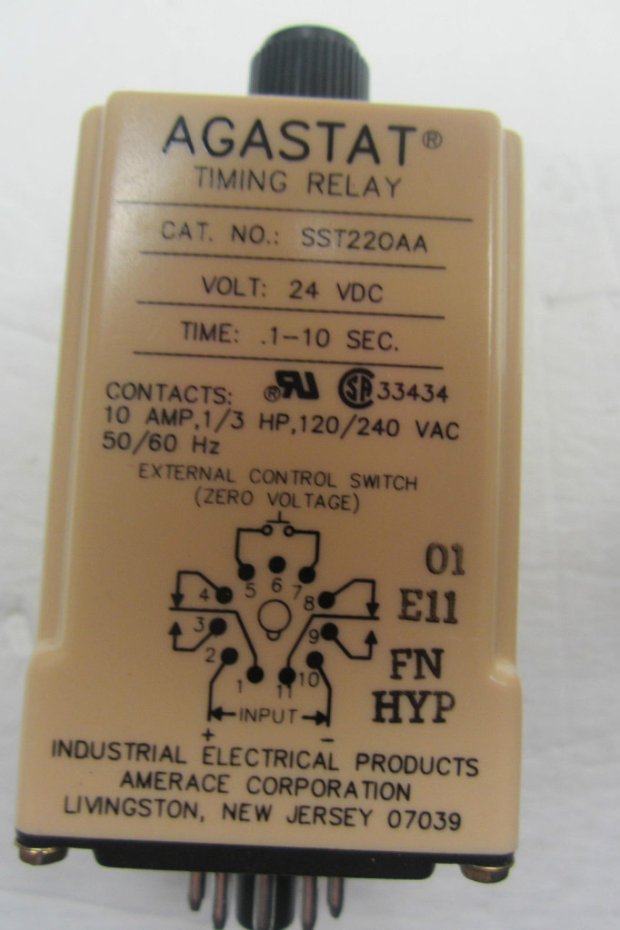 AGASTAT SST220AA TIMING RELAY - SB Industrial Supply, Inc.
