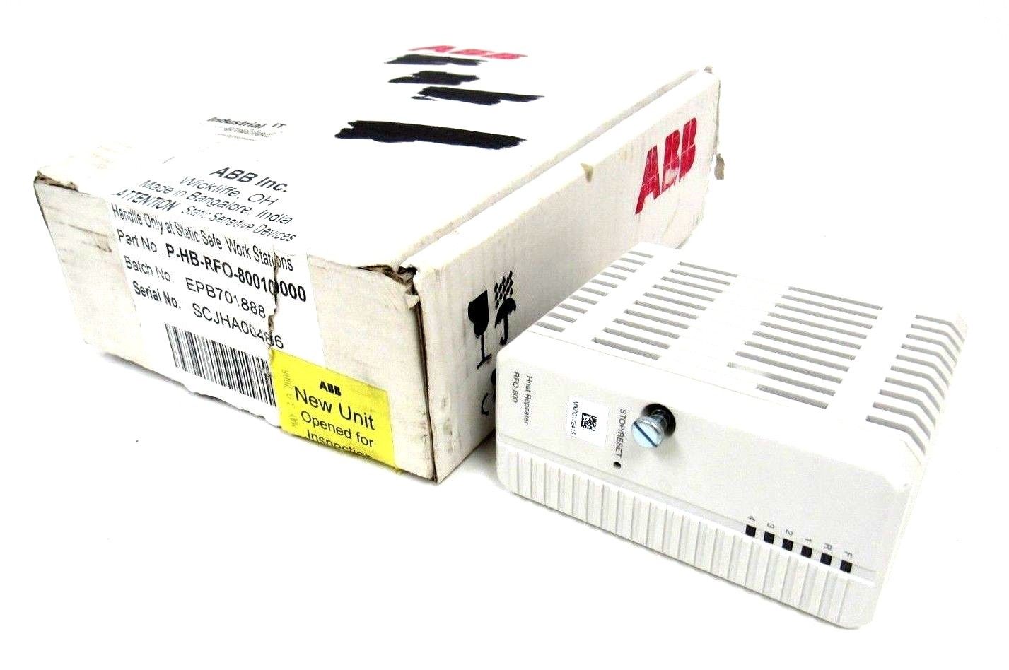 NEW ABB P-HB-RFO-80010000 HNET REPEATER MODULE PHBRFO80010000 - SB ...