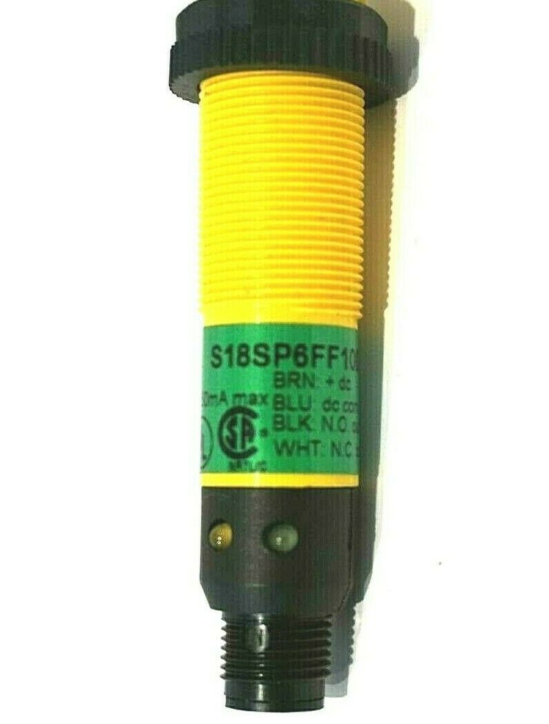 NEW BANNER ENGINEERING S18SP6FF100Q PHOTOELECTRIC SENSOR - SB ...