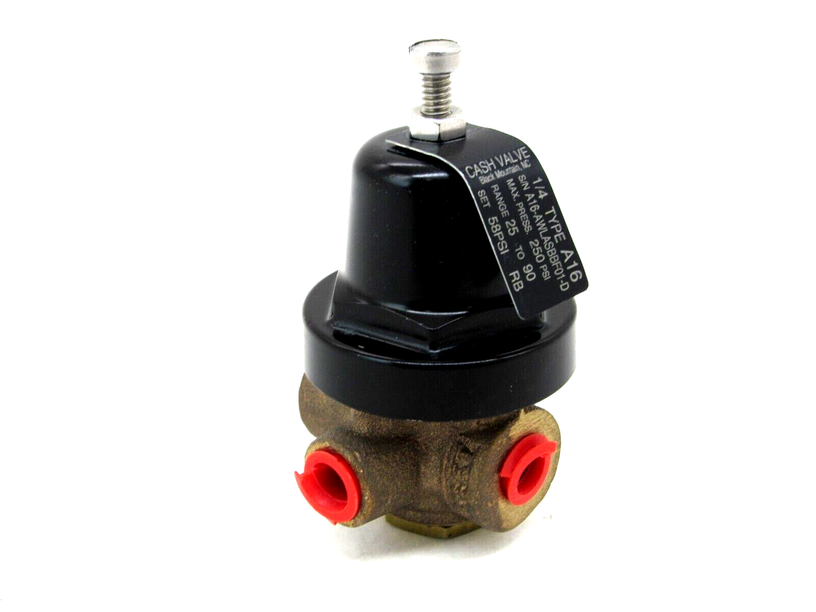 NEW CASH VALVE A16 PRESSURE REGULATOR 1/4" - SB Industrial Supply, Inc.