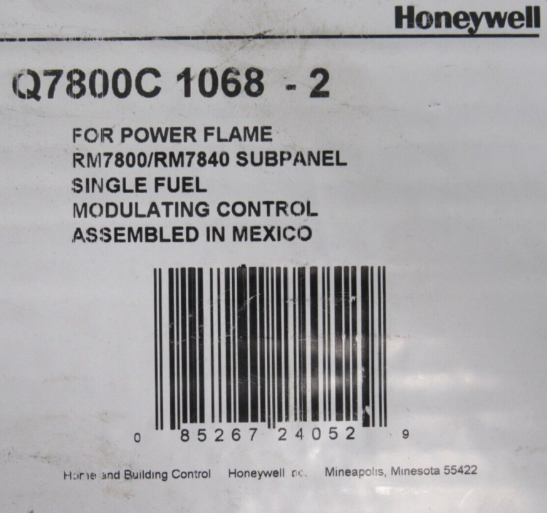 NEW HONEYWELL Q7800C-1068-2 POWER FLAME BOARD 50011409-001 Q7800C10682 ...