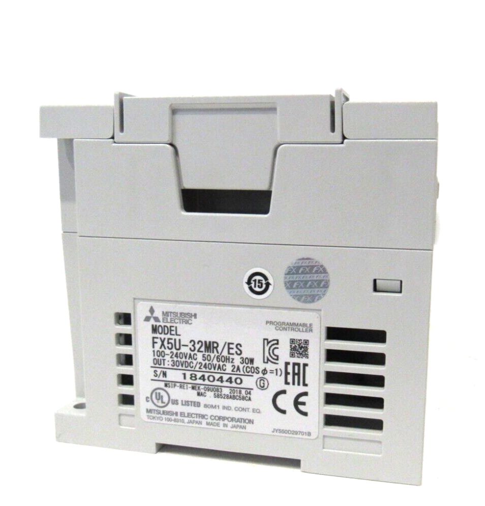 NEW MITSUBISHI FX5U-32MR/ES PROGRAMMABLE CONTROLLER FX5U32MRES - SB Industrial Supply, Inc.