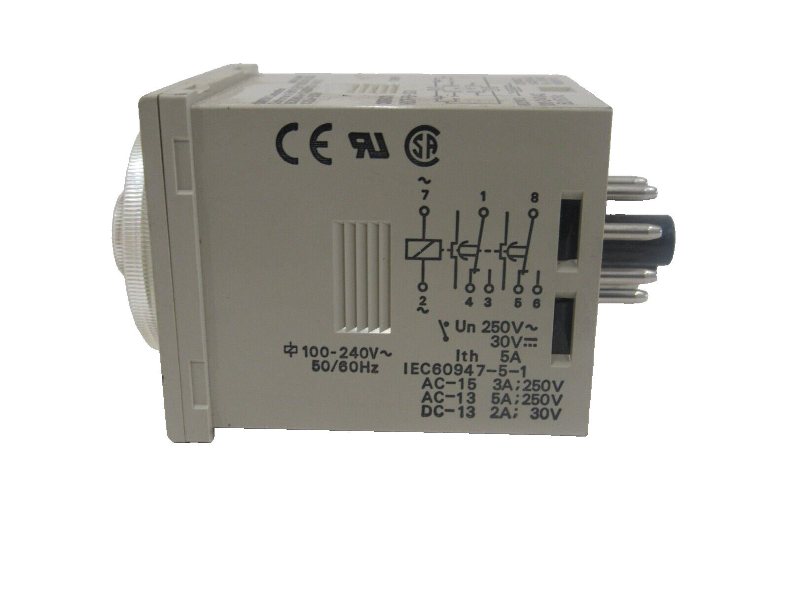 NEW OMRON H3CR-F8-300 TIMER H3CRF8300 - SB Industrial Supply, Inc.