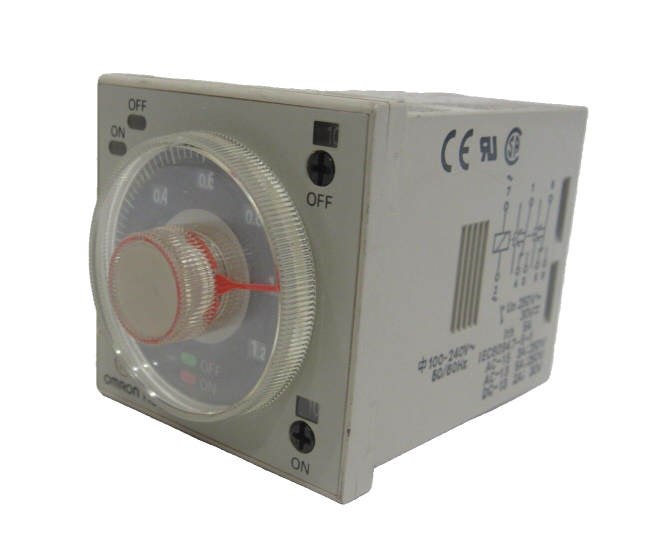 NEW OMRON H3CR-F8-300 TIMER H3CRF8300 - SB Industrial Supply, Inc.