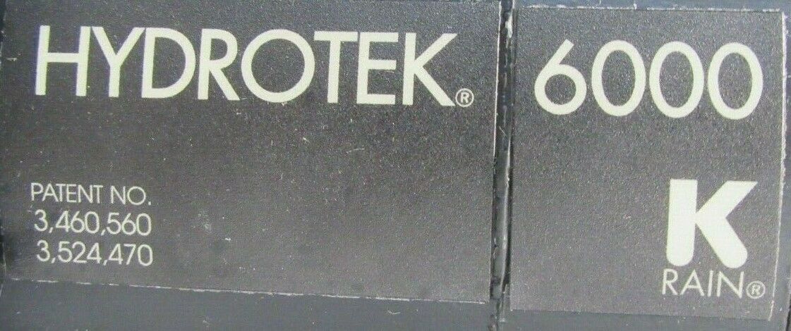 NEW ORENCO SYSTEMS V-6606A HYDROTEK 6000 AUTOMATIC DISTRIBUTING VALVE ...
