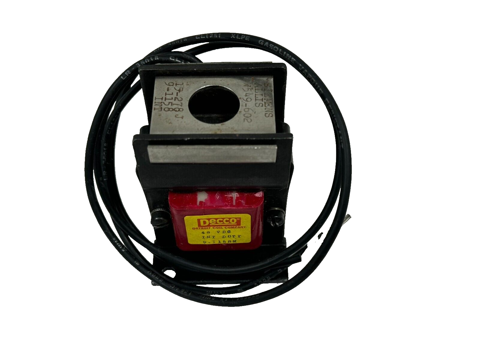 NEW SIEMENS ALLIS W549-602 TRIP COIL 15-278J DECCO 9-1158M 48VDC ...