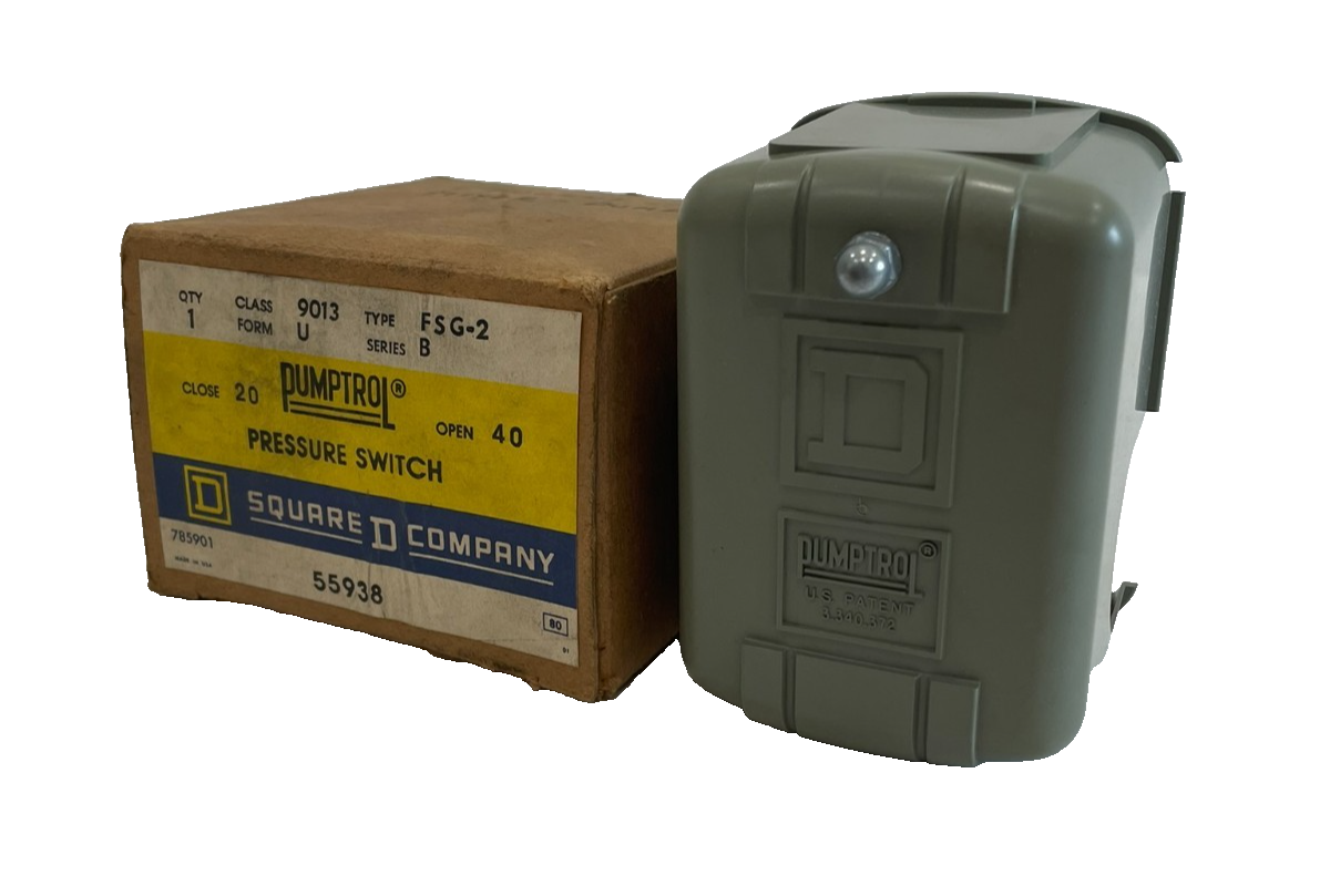 NEW SQUARE D 9013-FSG2 PRESSURE SWITCH SERIES B 9013FSG2 - SB ...