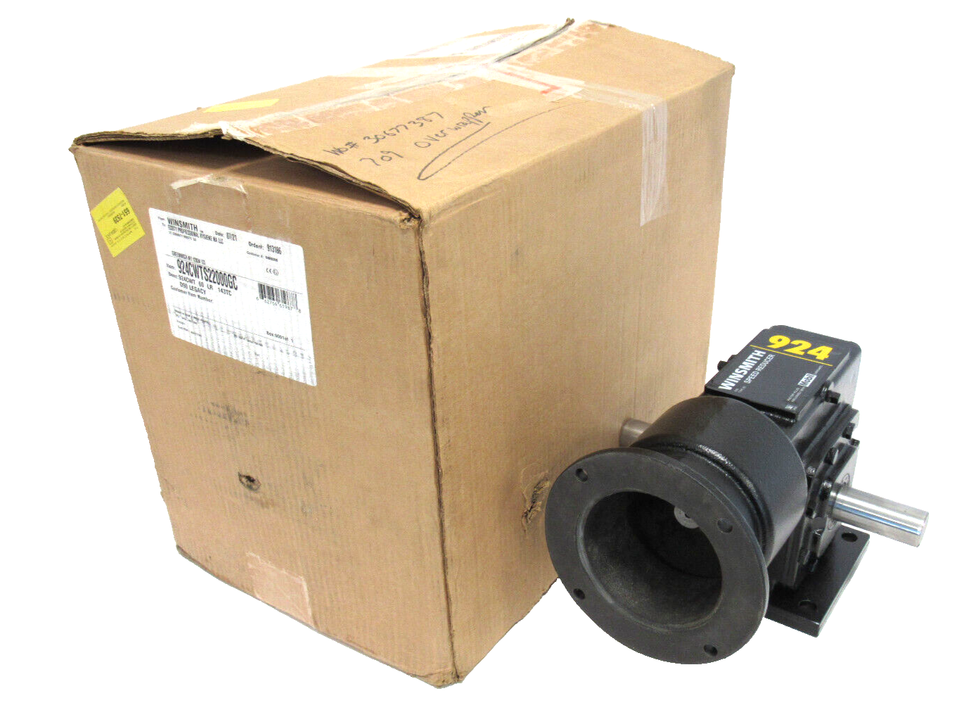 NEW WINSMITH 924CWTS22000GC GEAR REDUCER 60:1 924CWT-60-LR-143TC - SB ...