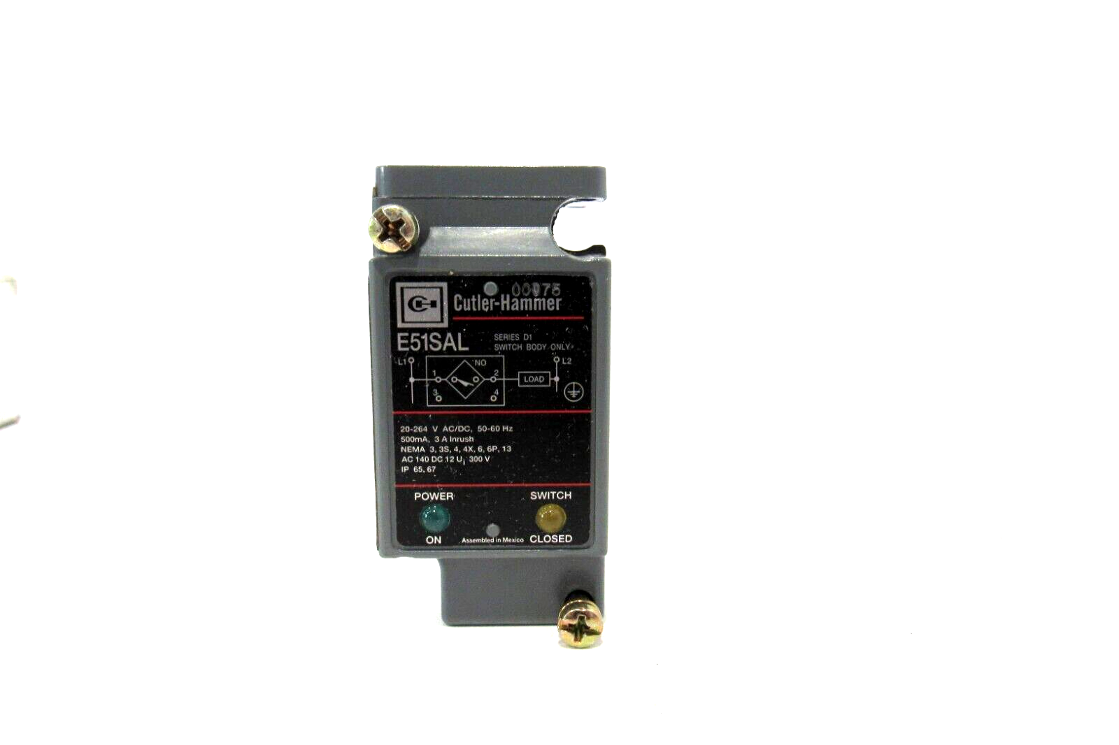 NEW CUTLER HAMMER E51SAL LIMIT SWITCH BODY - SB Industrial Supply, Inc.