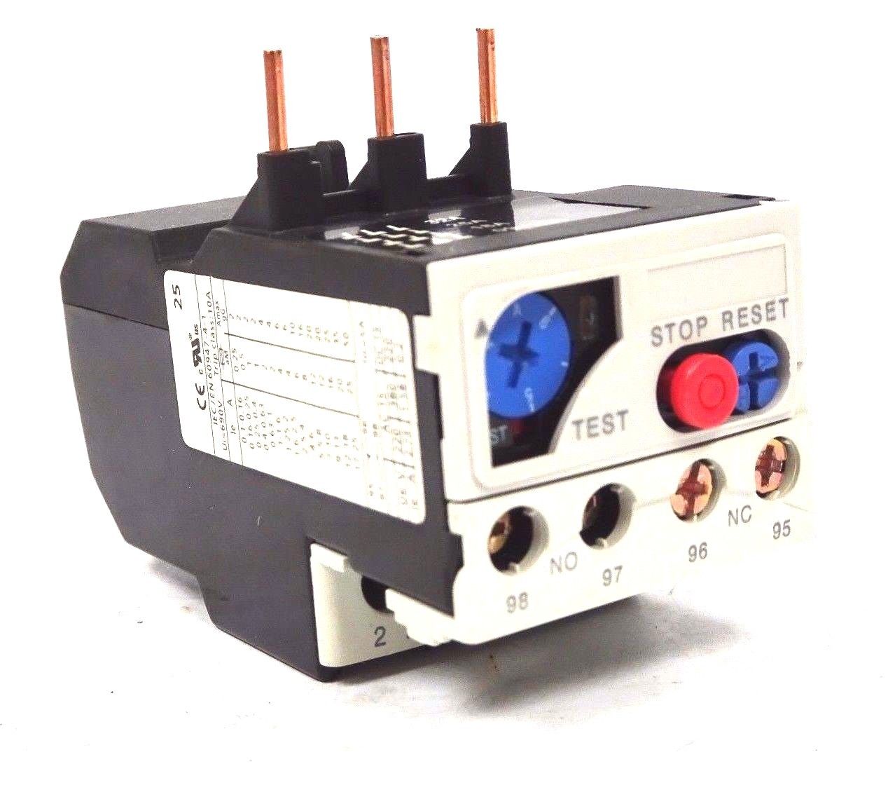 NEW DAYTON 2UXR1 IEC OVERLOAD RELAY - SB Industrial Supply, Inc.