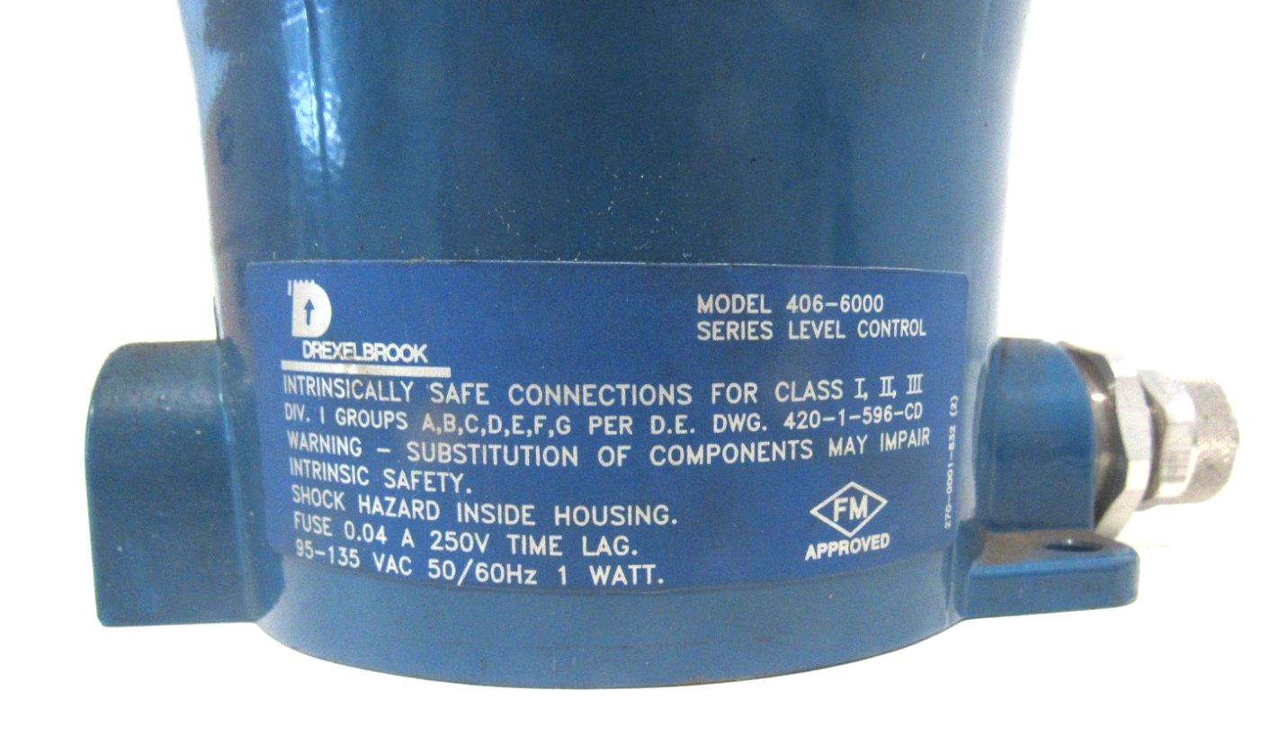 NEW DREXELBROOK 406-6000 LEVEL CONTROL 4066000 - SB Industrial Supply, Inc.