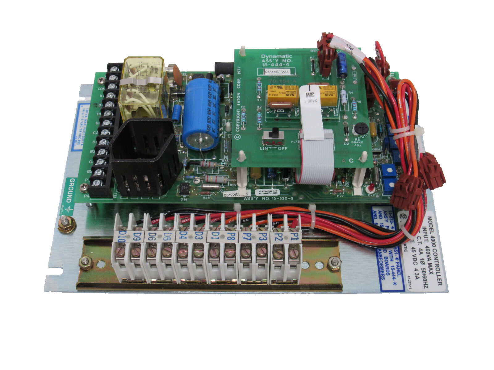 NEW DYNAMATIC EATON 4000 CONTROLLER 15-533-1002 15-444-4 15-530-5 - SB ...