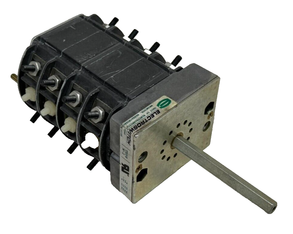 NEW ELECTROSWITCH 3848A60G01 ROTARY SWITCH TYPE: W-2 - SB Industrial ...