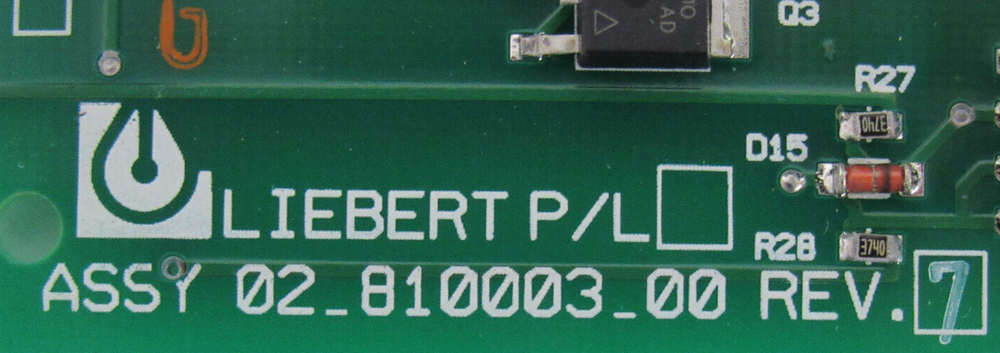 NEW EMERSON LIEBERT 02-810003-00 CIRCUIT BOARD REV.7 0281000300 - SB ...