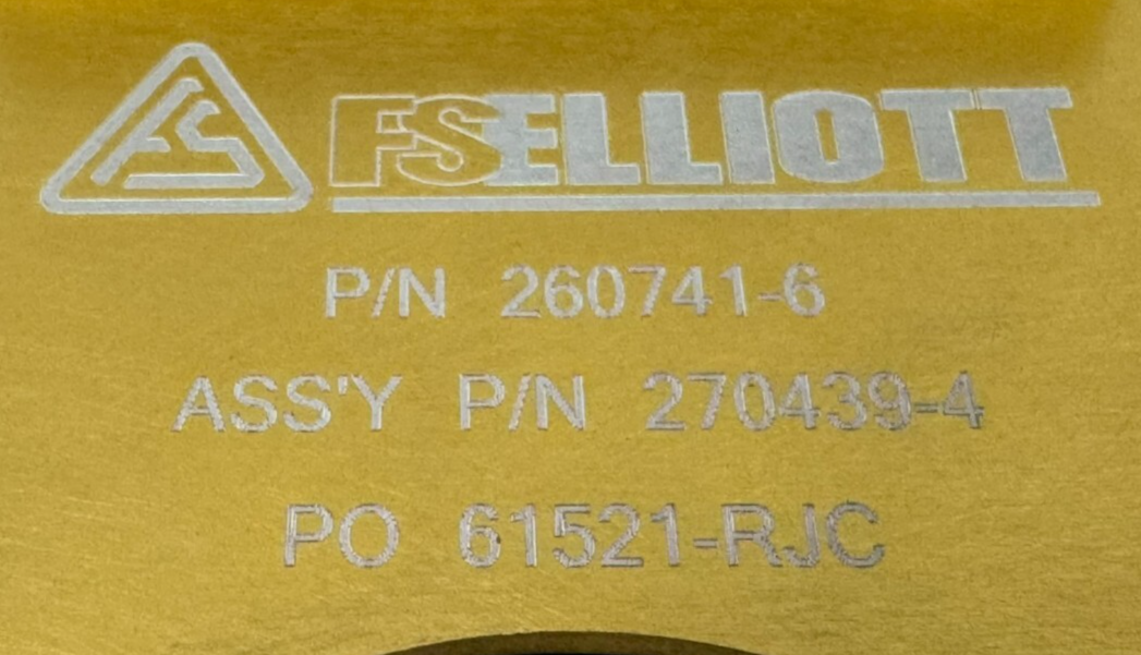 NEW FS ELLIOTT 270439-4 SEAL ASSEMBLY 260741-6 - SB Industrial Supply, Inc.