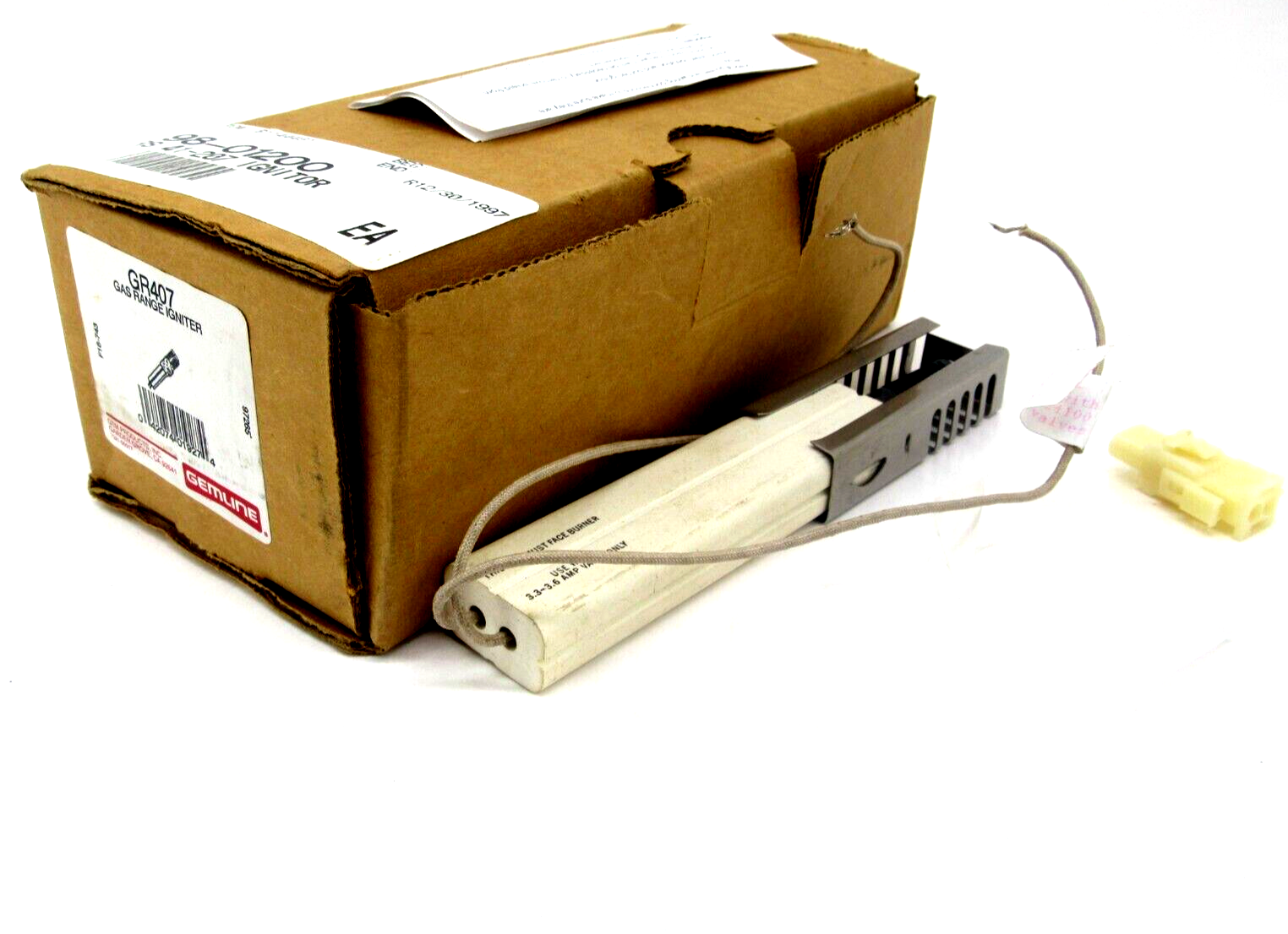 NEW GEMLINE GEMLINE GR407 GAS RANGE IGNITER - SB Industrial Supply, Inc.