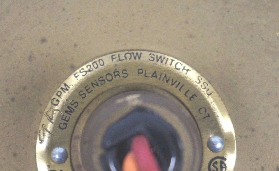 NEW GEMS FS-200 FLOW SWITCH 3'' , 95GPM, FS200 - SB Industrial Supply, Inc.